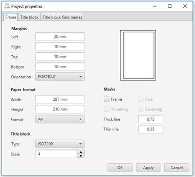 10.3. Portable document format (PDF) exporting and frame feature